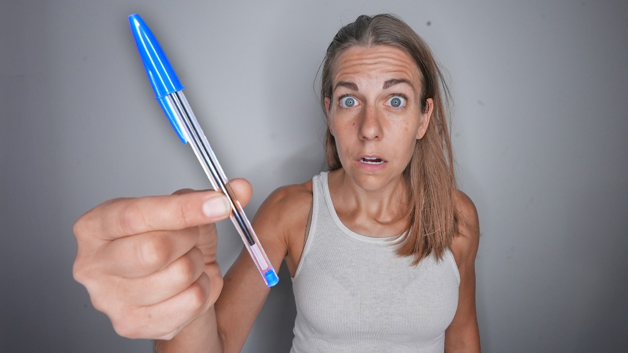 Ali Spagnola tested whether a $1 pen could create professional artwork
