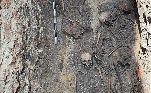 DNA solves grisly mystery of 13th-century 'hugging skeletons'