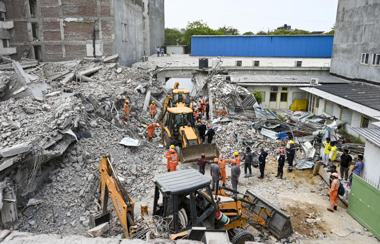 Saket collapse: Father's long wait ends in tragedy as daughter's body ...