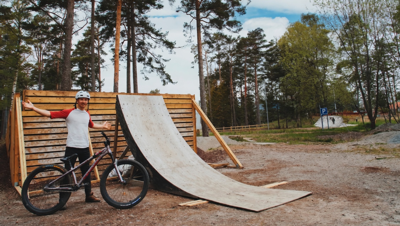 Beginner MTB dirt jump tricks with 6 easy moves