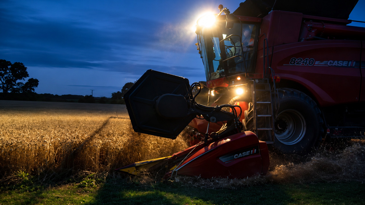 Managing big farms while facing unexpected bad weather pressures
