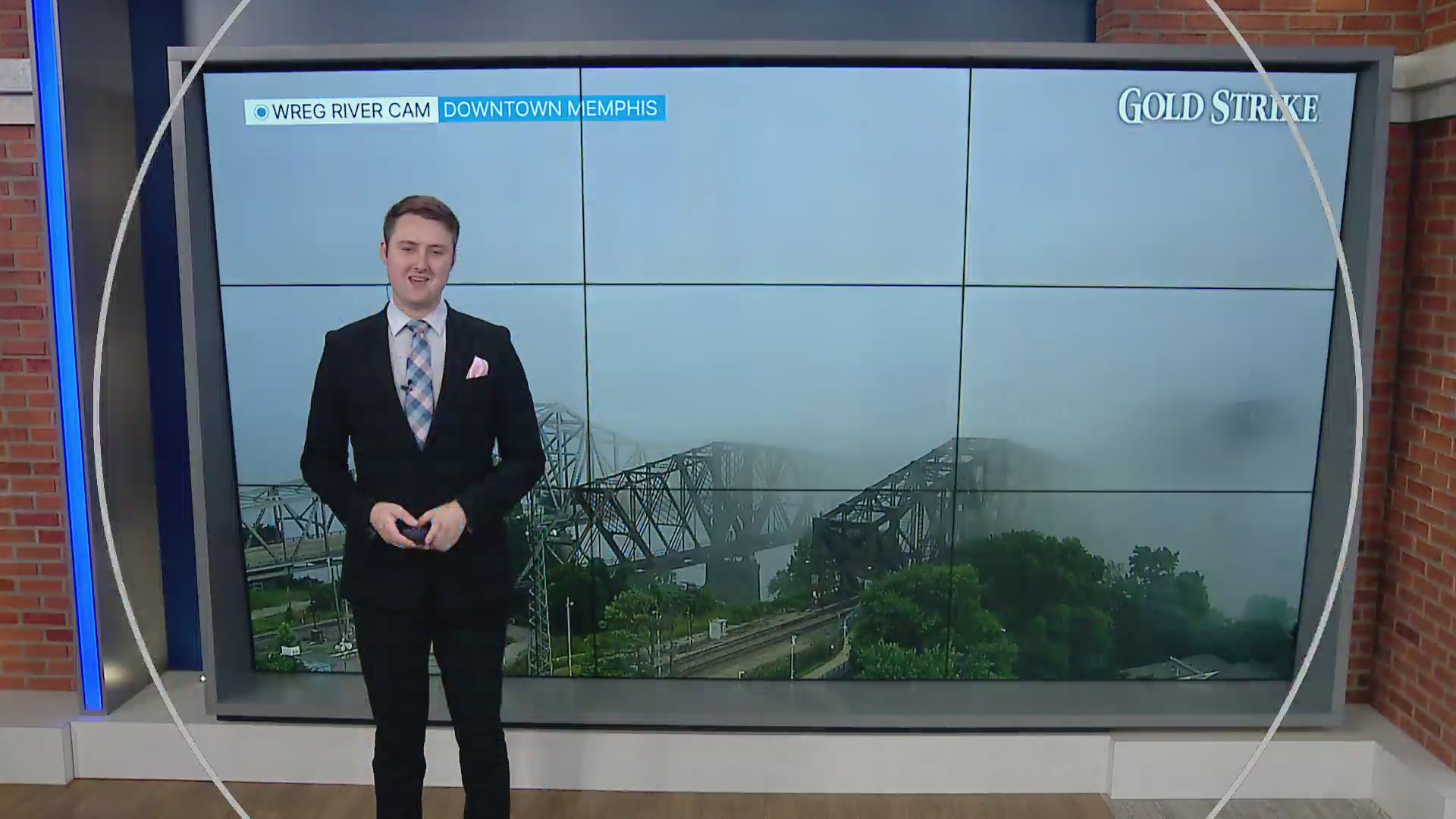 WREG Memphis weather Sunday morning 5/31/26