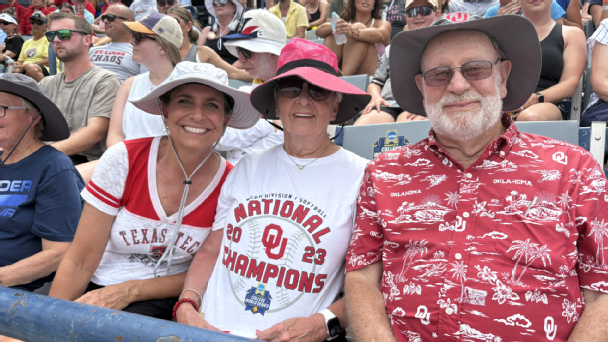 What are Oklahoma fans doing at a Women's College World Series without ...