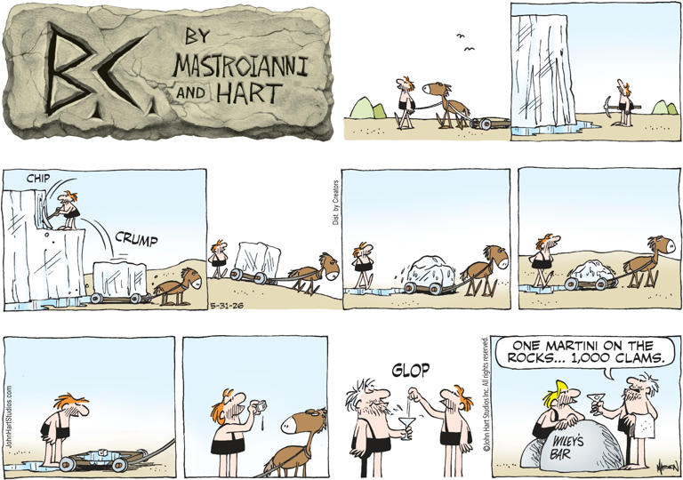 The latest comic strips from The Creators Syndicate (5/31)