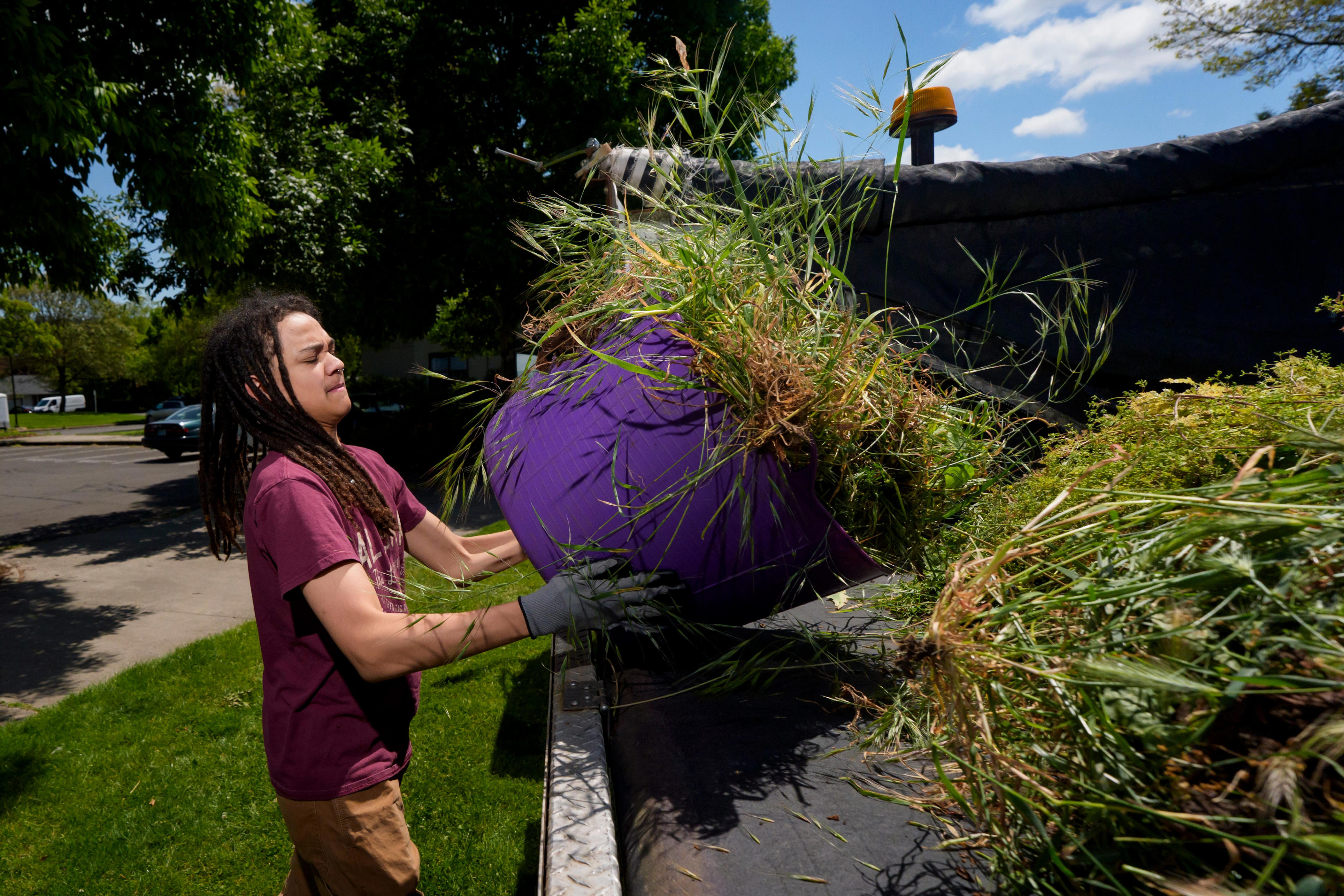 Eugene school's outdoor class combined English, PE. Now it's ending