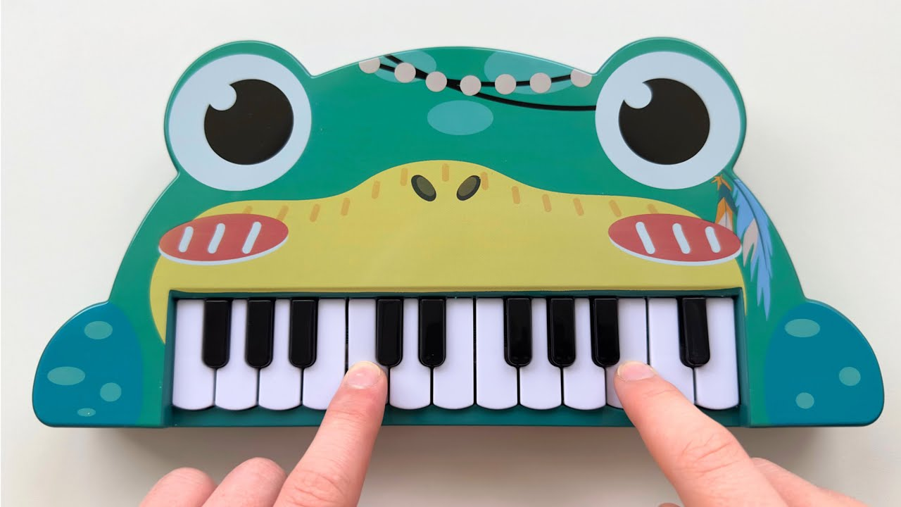 The funniest Crazy Frog piano cover ever played on a toy piano