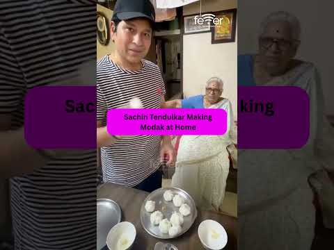 Sachin Tendulkars Homemade Modak Moment Wins Hearts