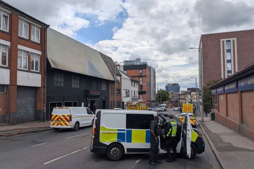 Nottingham fire as city centre rocked by 'big explosion' with ...