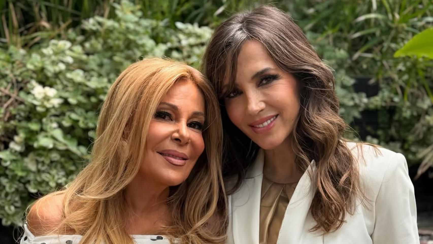 Ana Obregón y Paloma Lago, juntas y unidas en el bautizo del hijo de ...