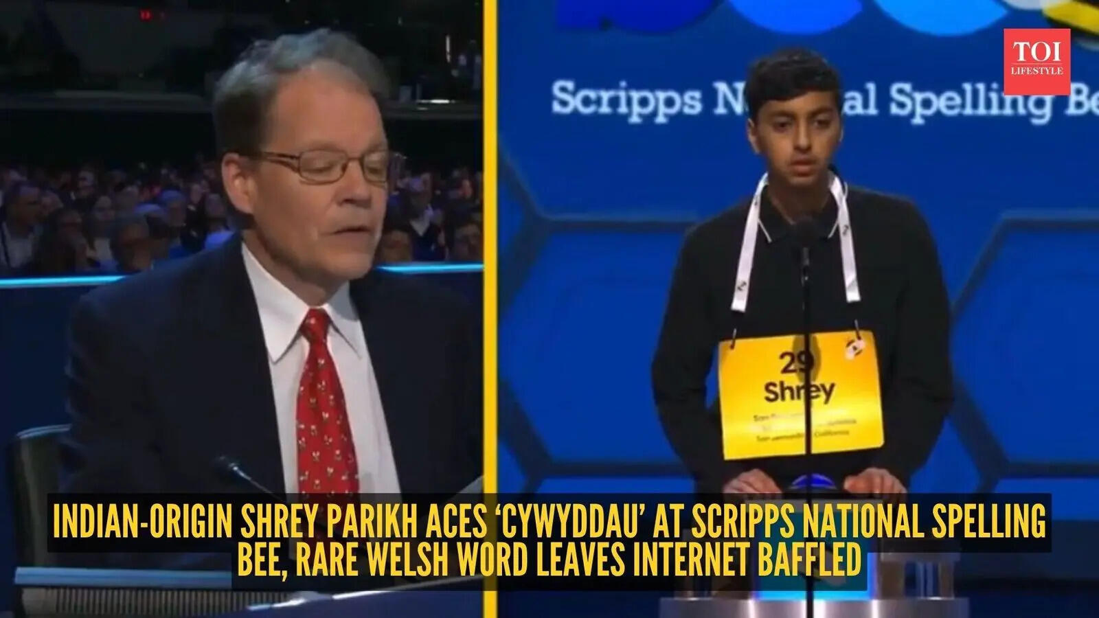 Indian-origin Shrey Parikh aces 'cywyddau' at Scripps National Spelling ...