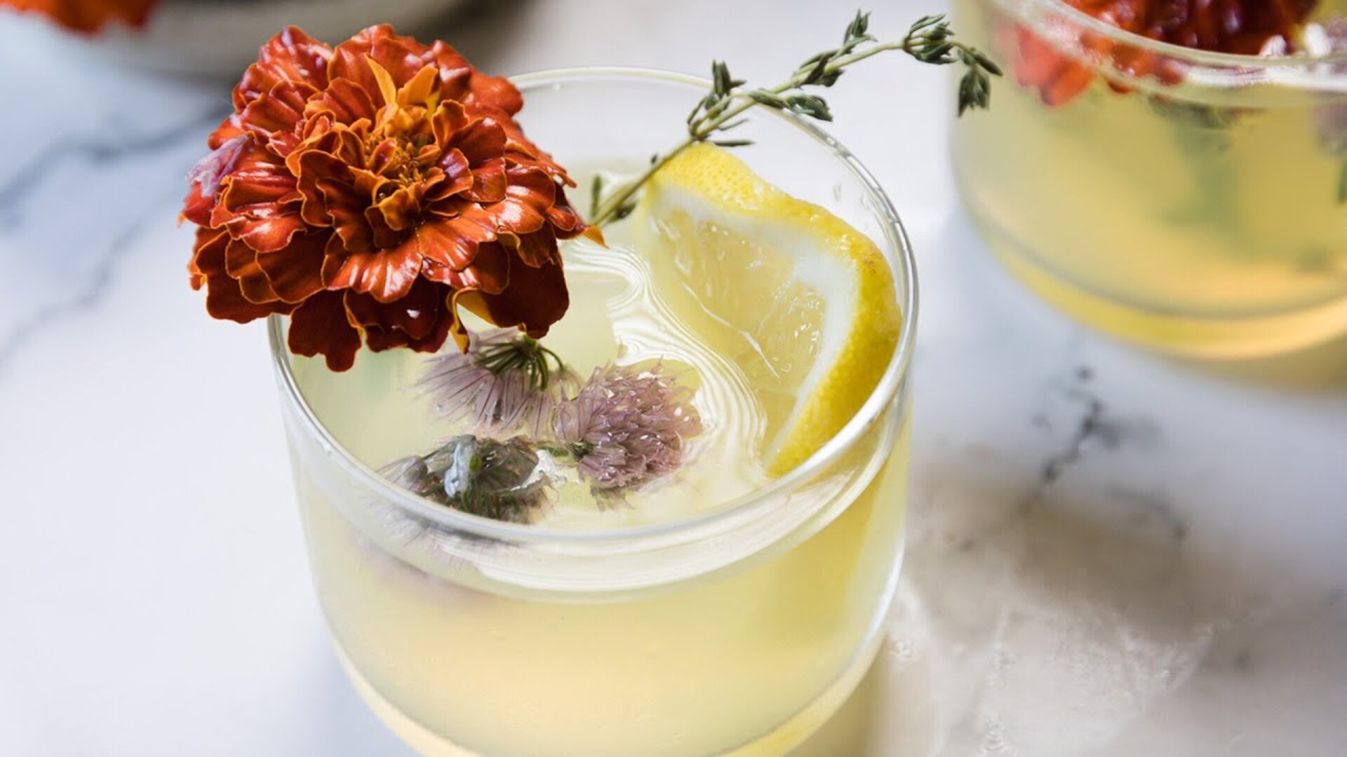Herbaceous limoncello punch recipe