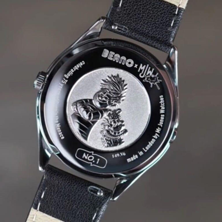 Beano x Mr Jones Watches : Cette montre transforme l’heure en bande ...