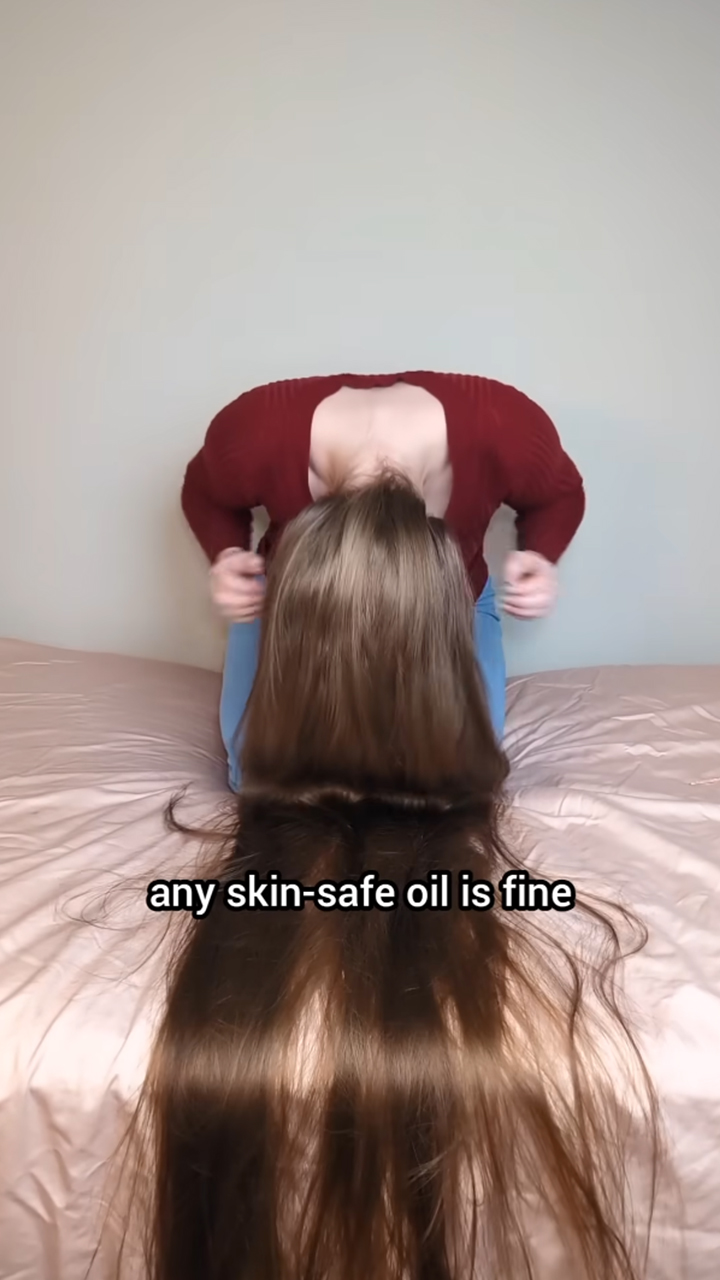 Simple haircare oil technique for softer and healthier hair