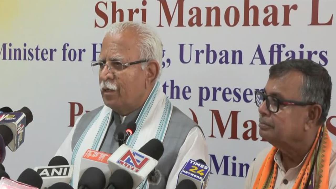 Manohar Lal reviews Tripura's urban development, power sector projects