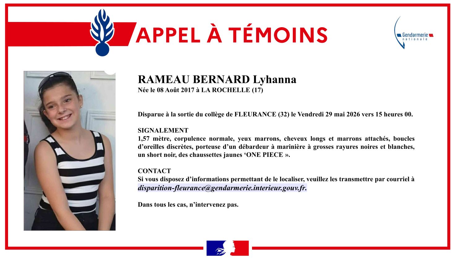 Disparition de Lyhanna, 11 ans, dans le Gers : le principal suspect de ...