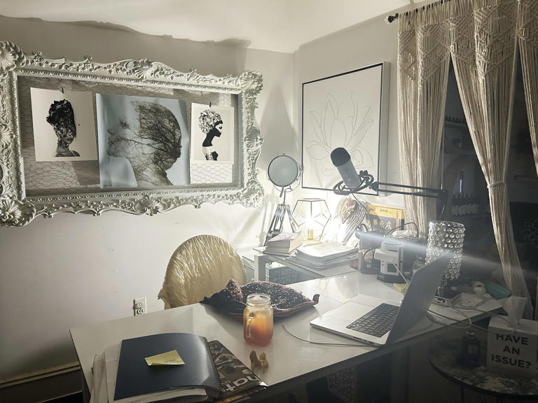 I have 3 sons, so I'm the only woman in the house. I decluttered my ...