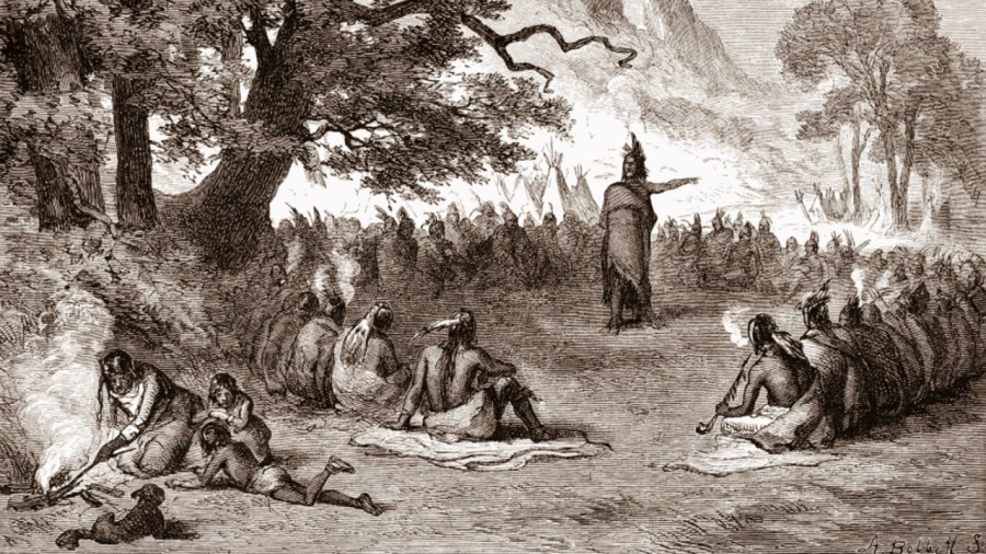 The element of surprise: How Native Americans used a 'lacrosse' match ...