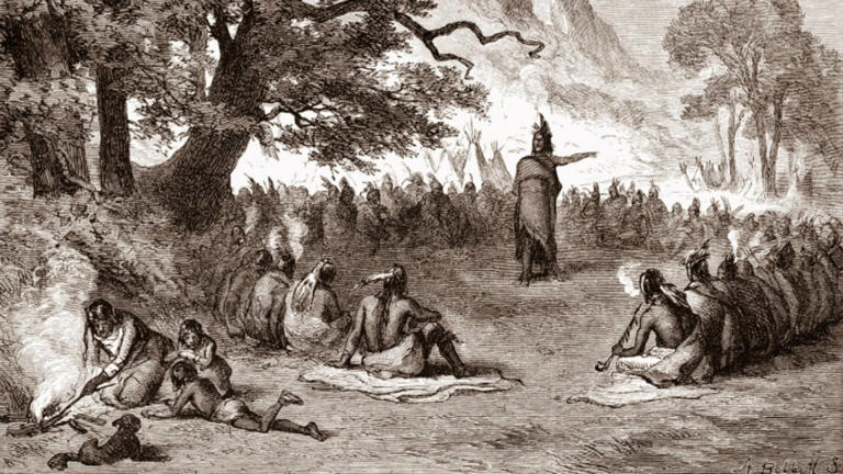 The element of surprise: How Native Americans used a 'lacrosse' match ...