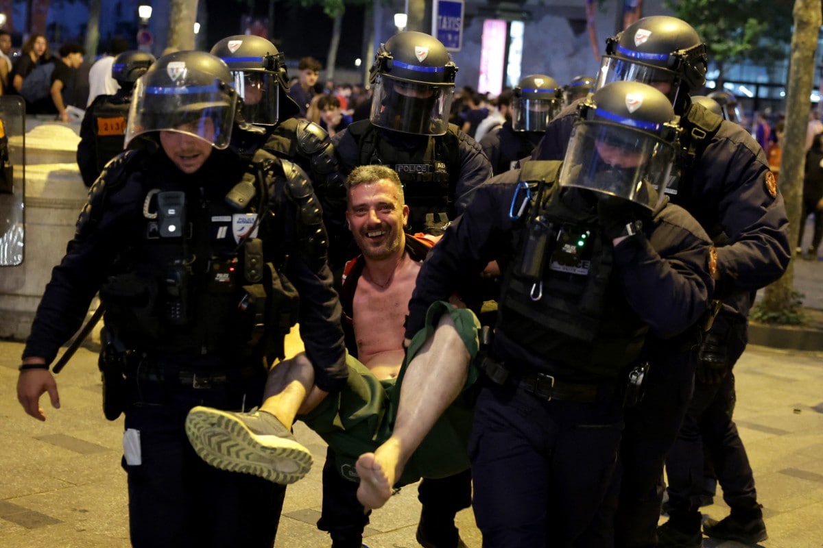 The night Paris plunged into chaos: Riots, death, mayhem grip city streets