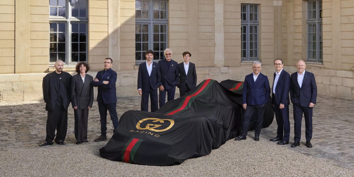 Gucci is going racing in Formula 1 with Alpine