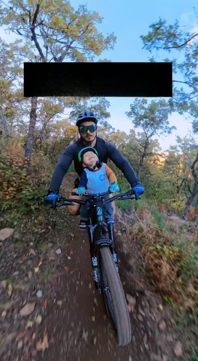 I just ride. He makes the rules