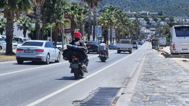 Bodrum’da 25 binden fazla araç çıkış yaptı
