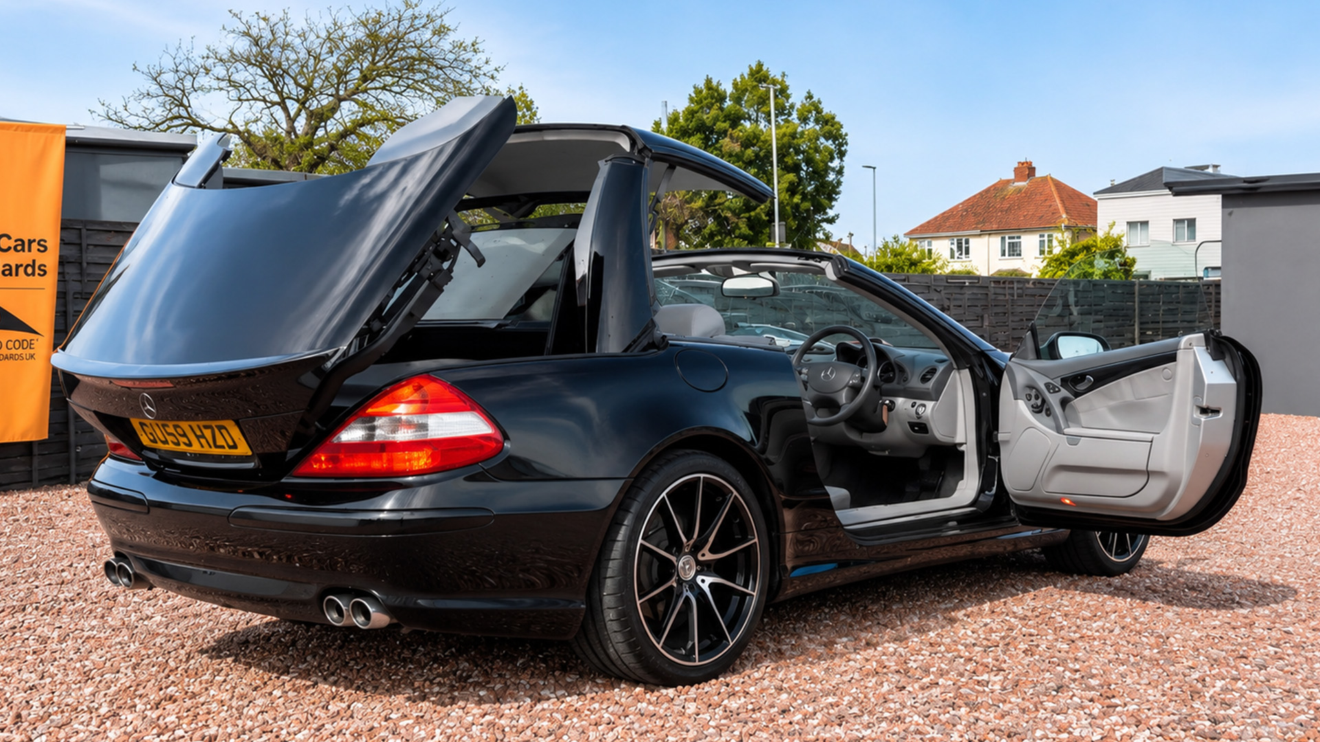Inspecting this Mercedes shows more than just mechanical challenges
