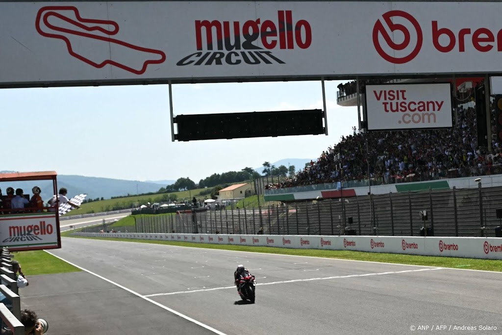 Italiaan Bezzecchi wint MotoGP op circuit van Mugello