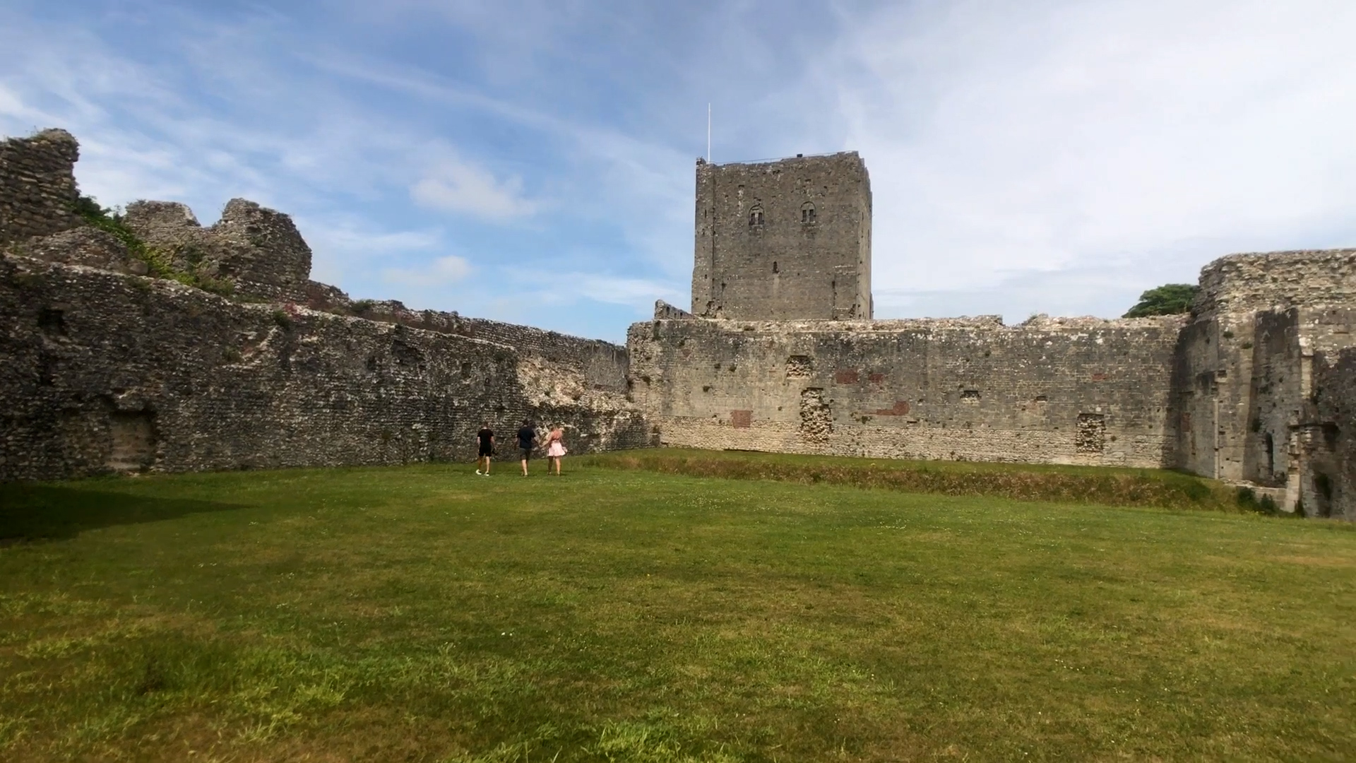 The hidden Roman history of Portchester Castle