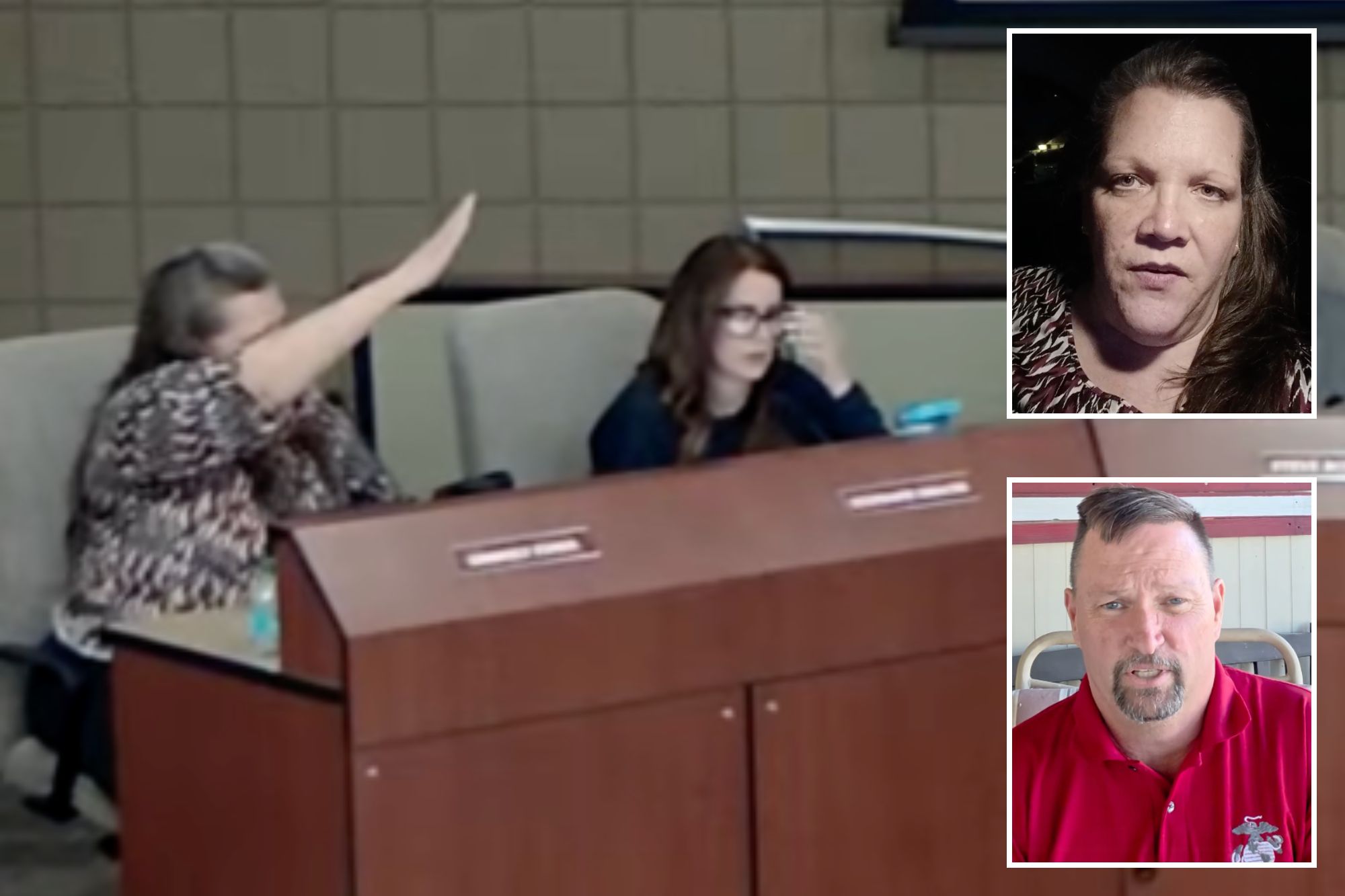 Arizona school board member gives Nazi salute, shouts 'heil' at ...