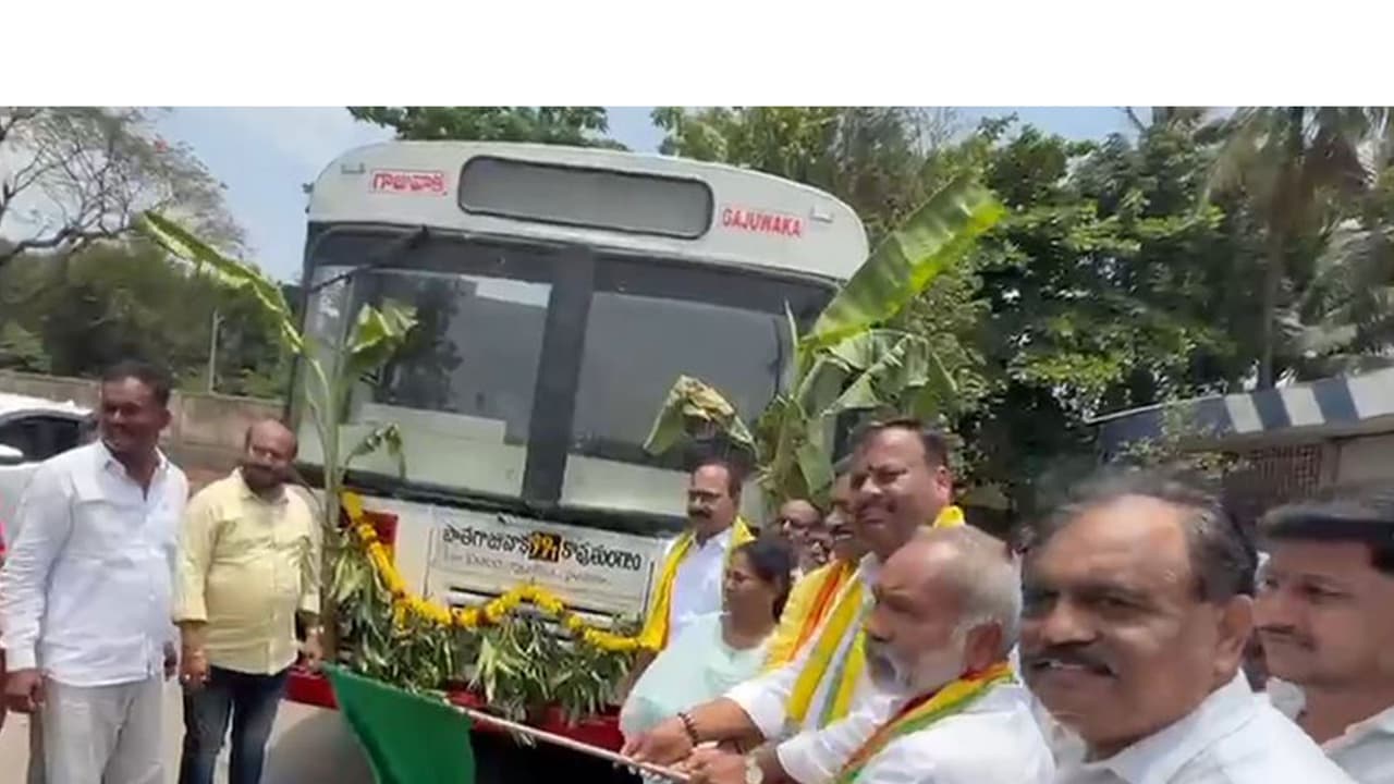 AP transport minister opens EV charging station, targets 3,000 e-buses