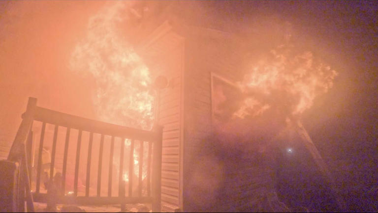 Home in Wrightsville damaged by fire