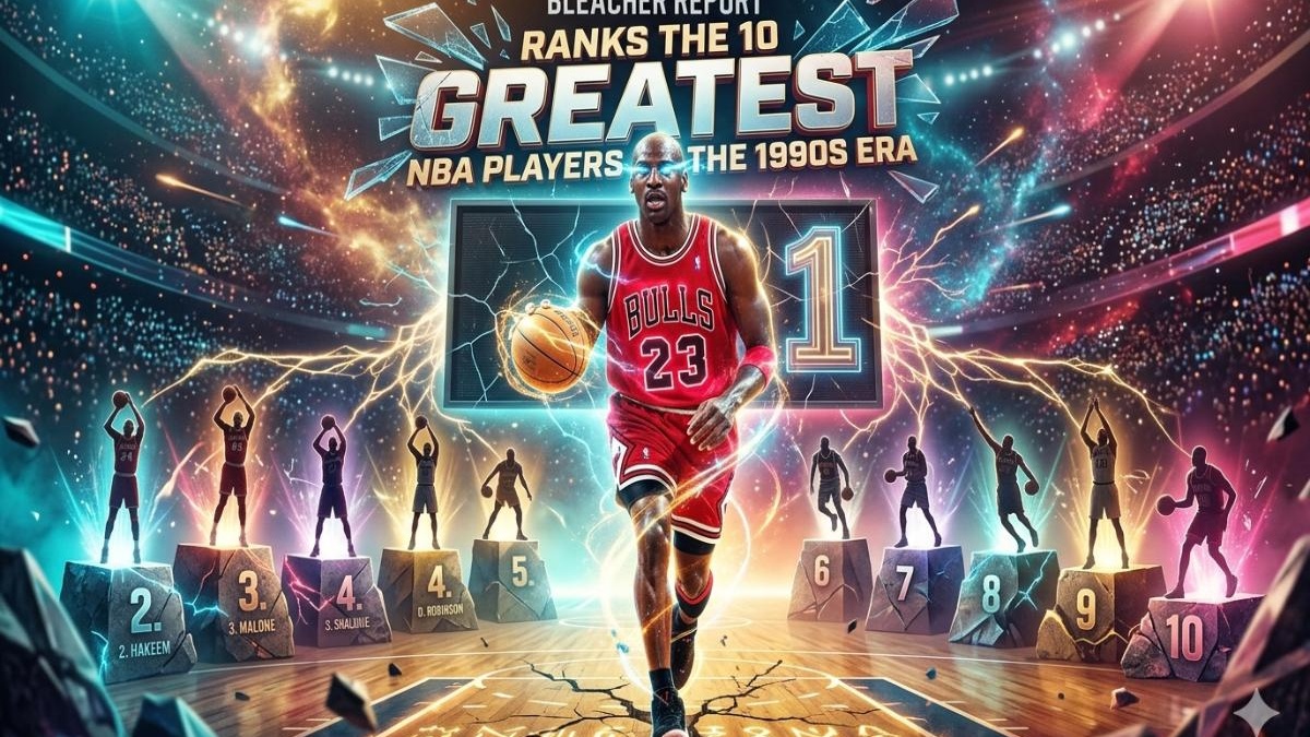 Bleacher Report ranks the 10 greatest NBA players of the 1990s era