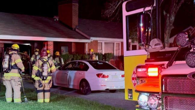 3 people, 4 dogs and a cat displaced following Roanoke County house fire