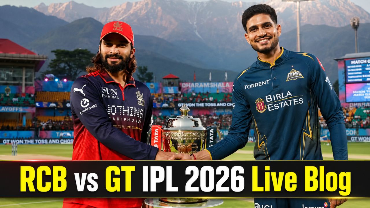 RCB vs GT live score, IPL 2026 final: Royal Challengers Bengaluru eye ...