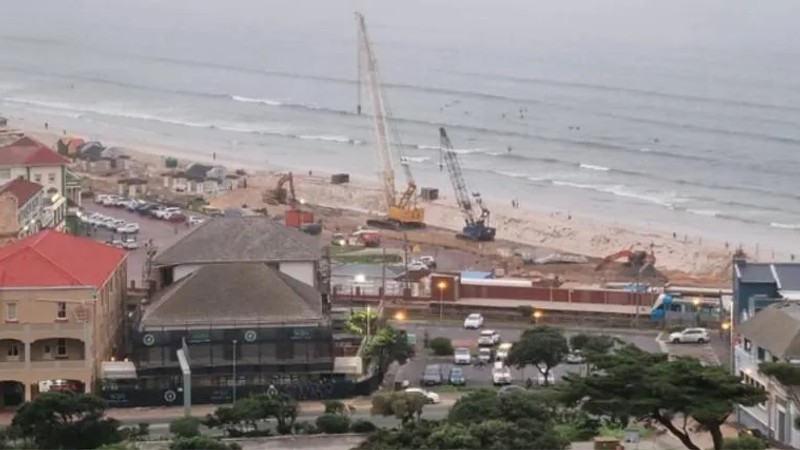 Major construction achieved in Muizenberg beachfront upgrade