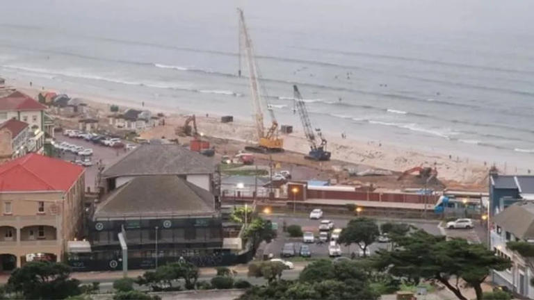 Major construction achieved in Muizenberg beachfront upgrade