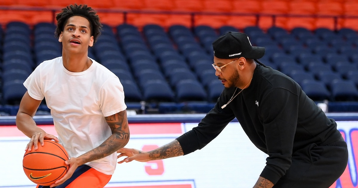 Carmelo Anthony on son Kiyan’s freshman year at Syracuse: 'It wasn’t a ...