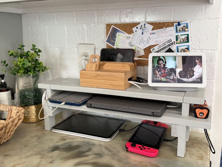 DIY charging station: Organize your countertop space