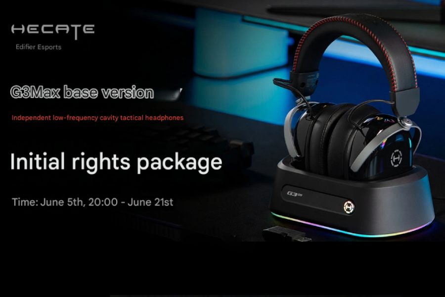 Edifier relaunches Hecate G3 Max gaming headset with new RGB charging dock