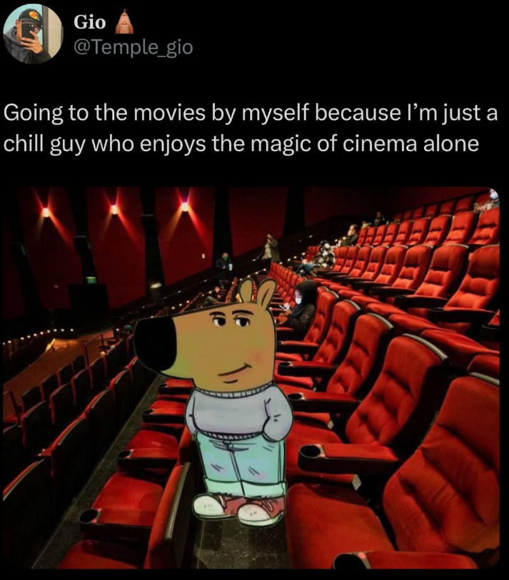 A cinematic collection of 21 movie theater memes for cinephiles who ...