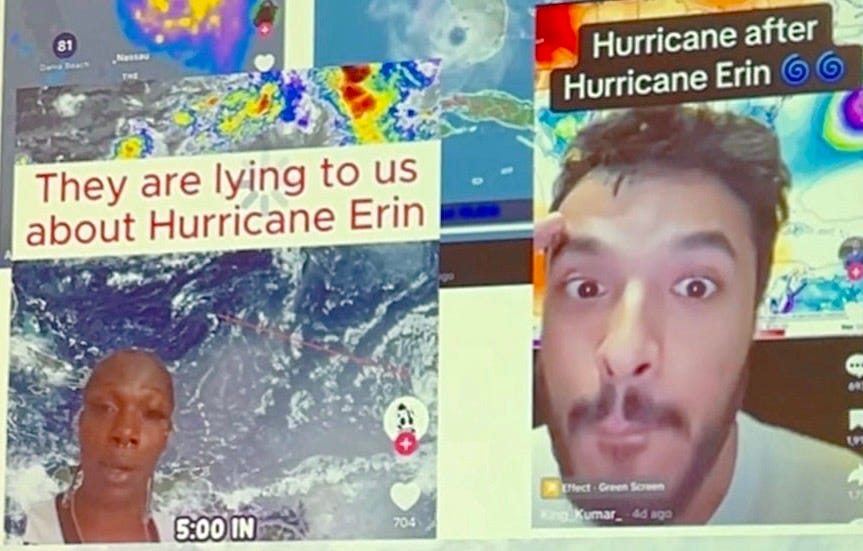 Why the National Hurricane Center is fighting storm hype on social media
