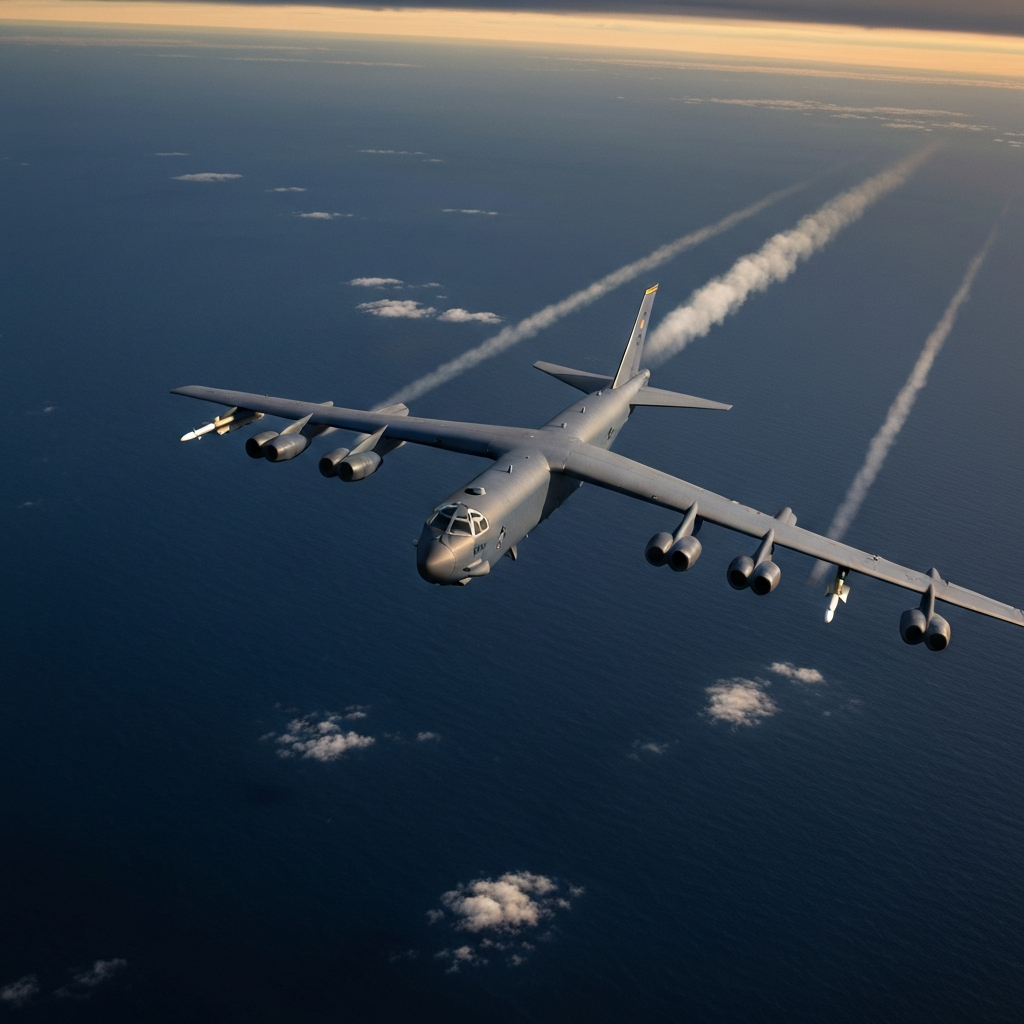B-52H LRASM swarms: Future of Pacific anti-ship warfare