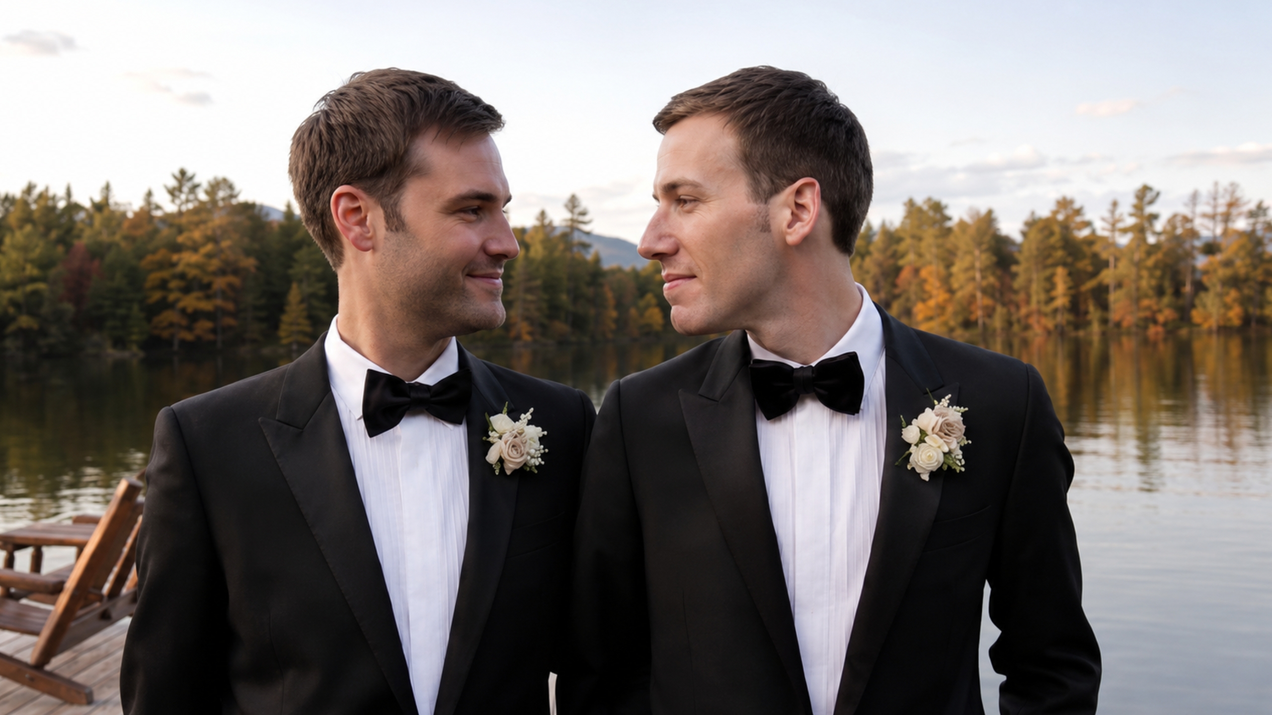 A graceful countryside wedding with camp-inspired details