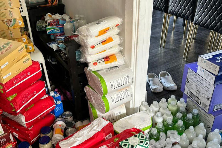 Emergency prepper spends £600 a year on supplies and even makes her own ...