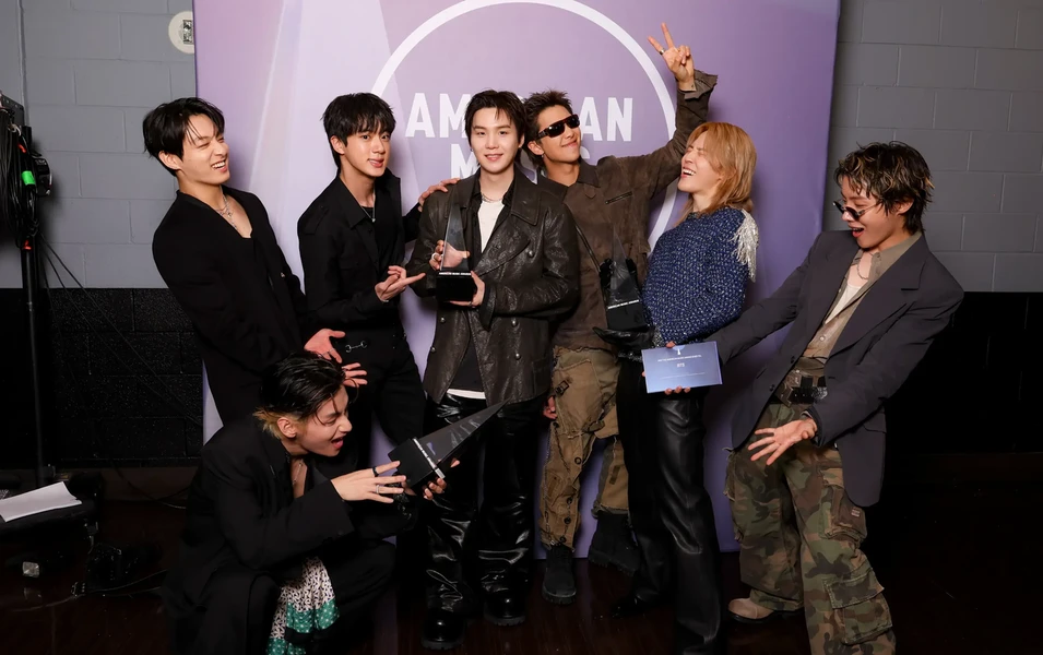 BTS marks powerful return with triple AMA 2026 win