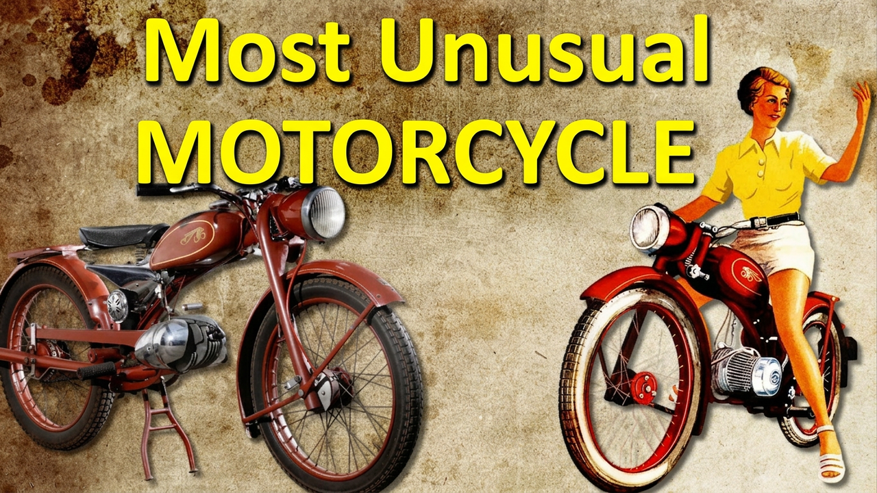Imme R100: The most unusual post-war motorcycle