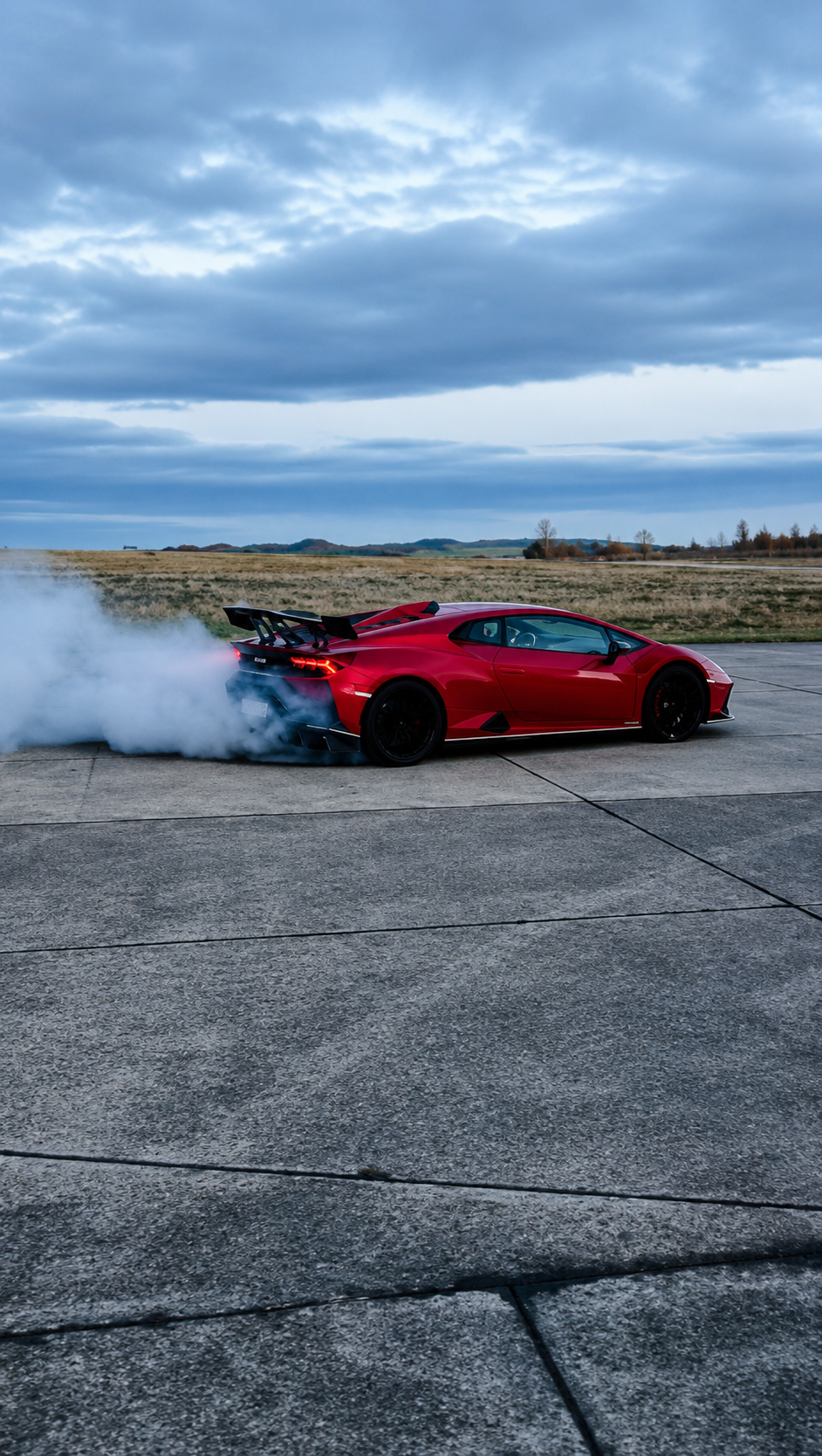 Der Lamborghini Huracán STO zeigt sich bei schnellen Drifts in Aktion