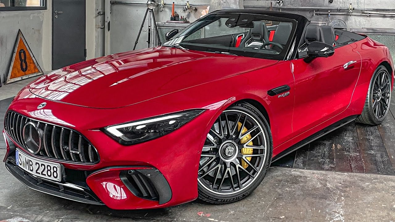 Discovering the new Mercedes-AMG SL63 roadster