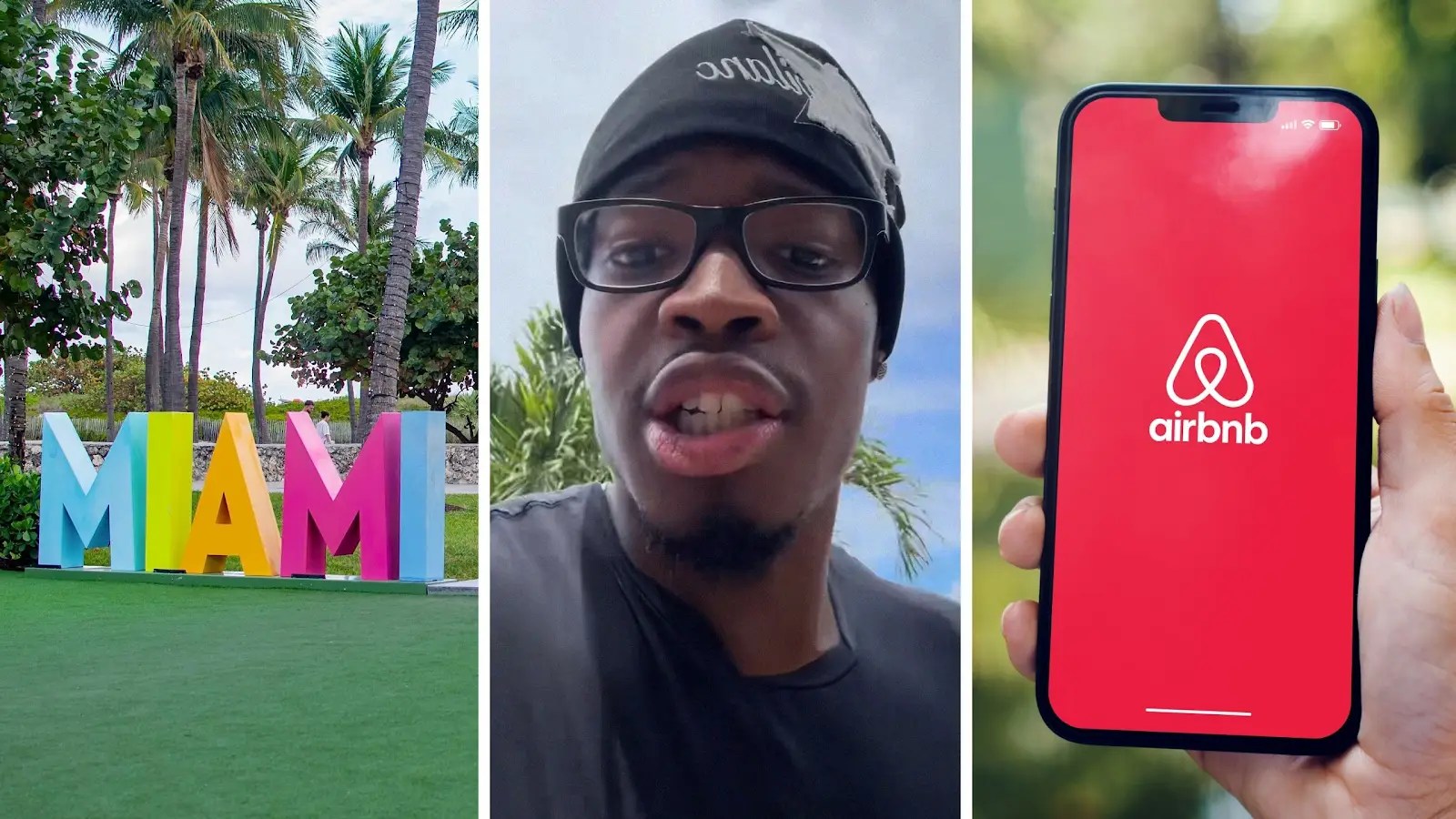 Man books baecation to Miami. Then his girl crashes out when she finds ...